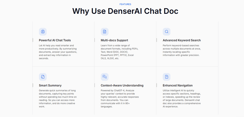 The Best Document Review Tool With AI-Powered Search | Denser.ai